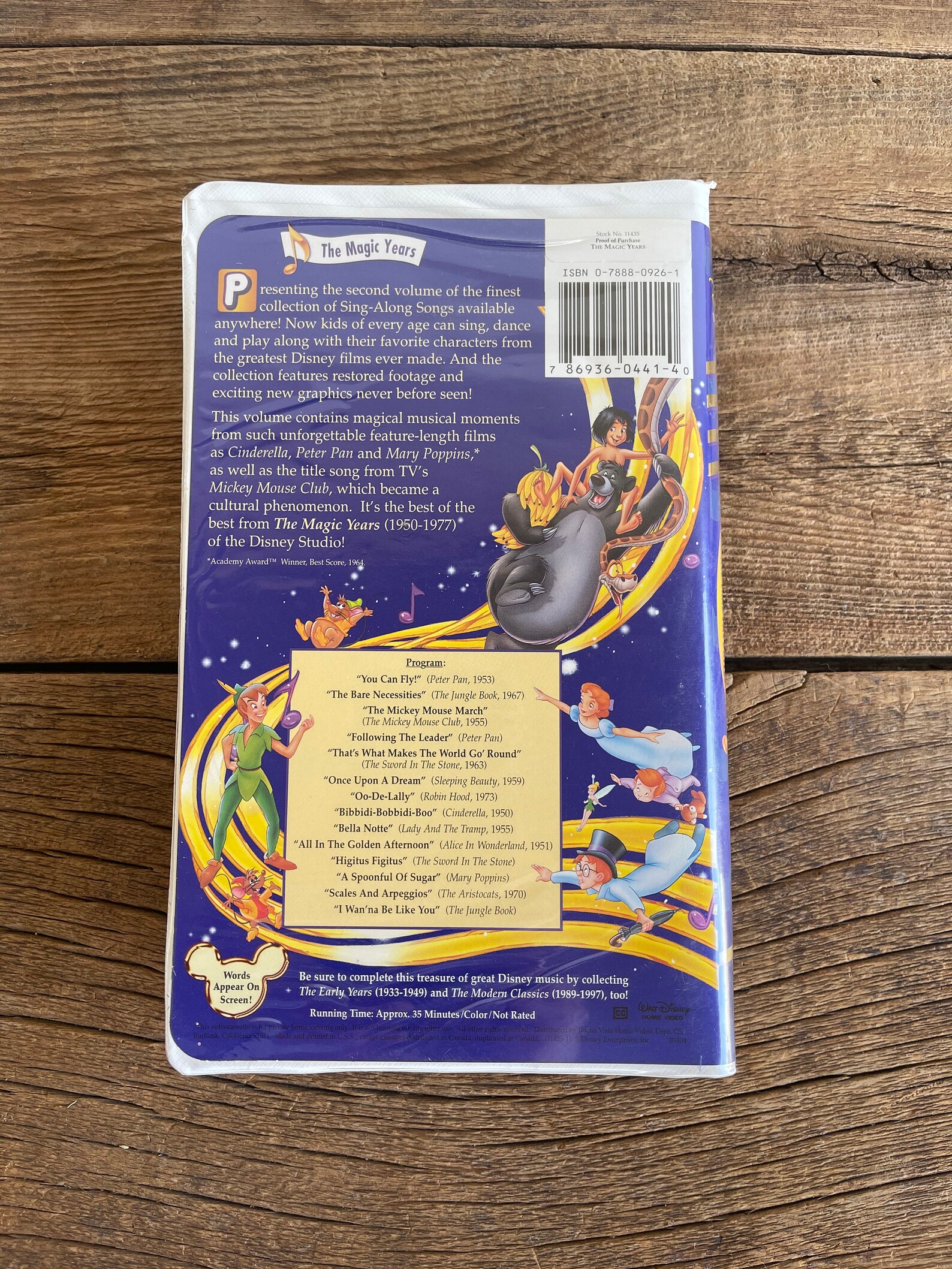 Disney Sing Along Songs The Magic Years Etsy Disney Sing Along Songs The Magic Years Etsy