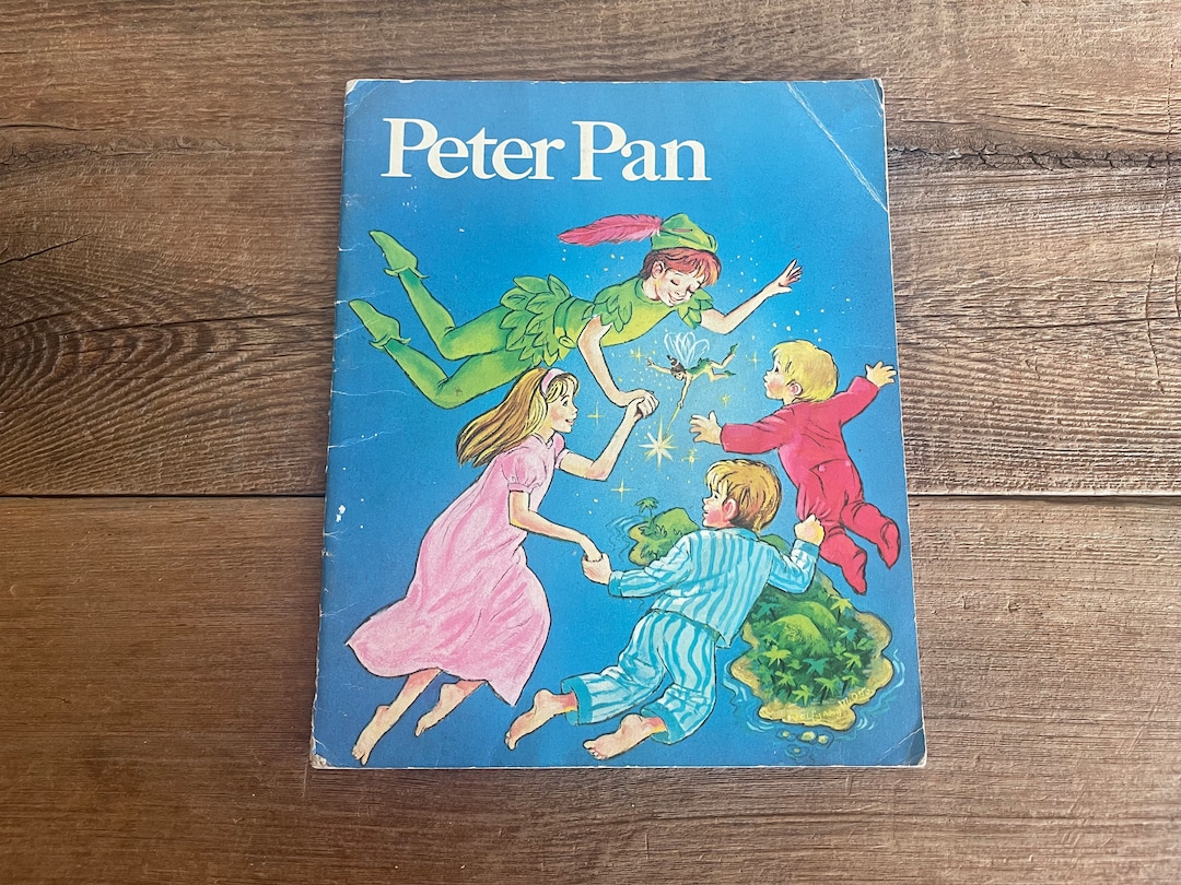 Peter Pan Paperback Book // 1970 Educational Reading Service // Adapted ...