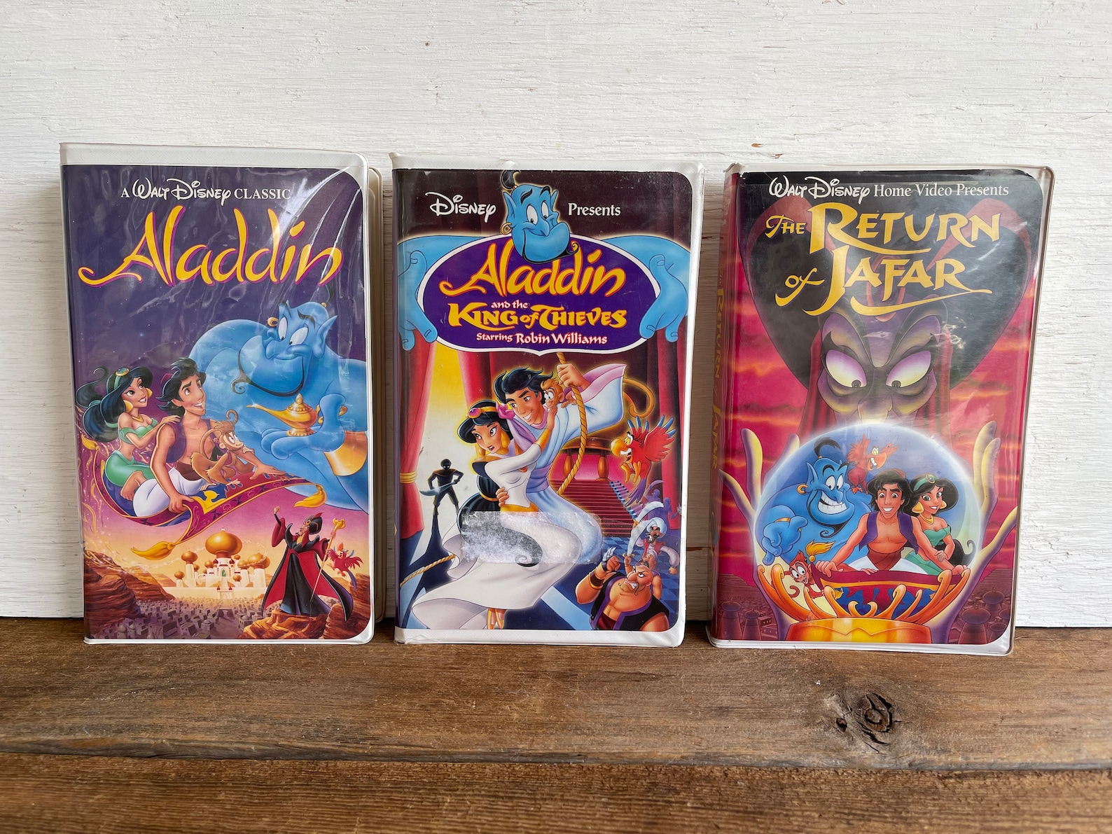 Vintage Aladdin VHS Movies // You Choose // Aladdin Aladdin & - Etsy