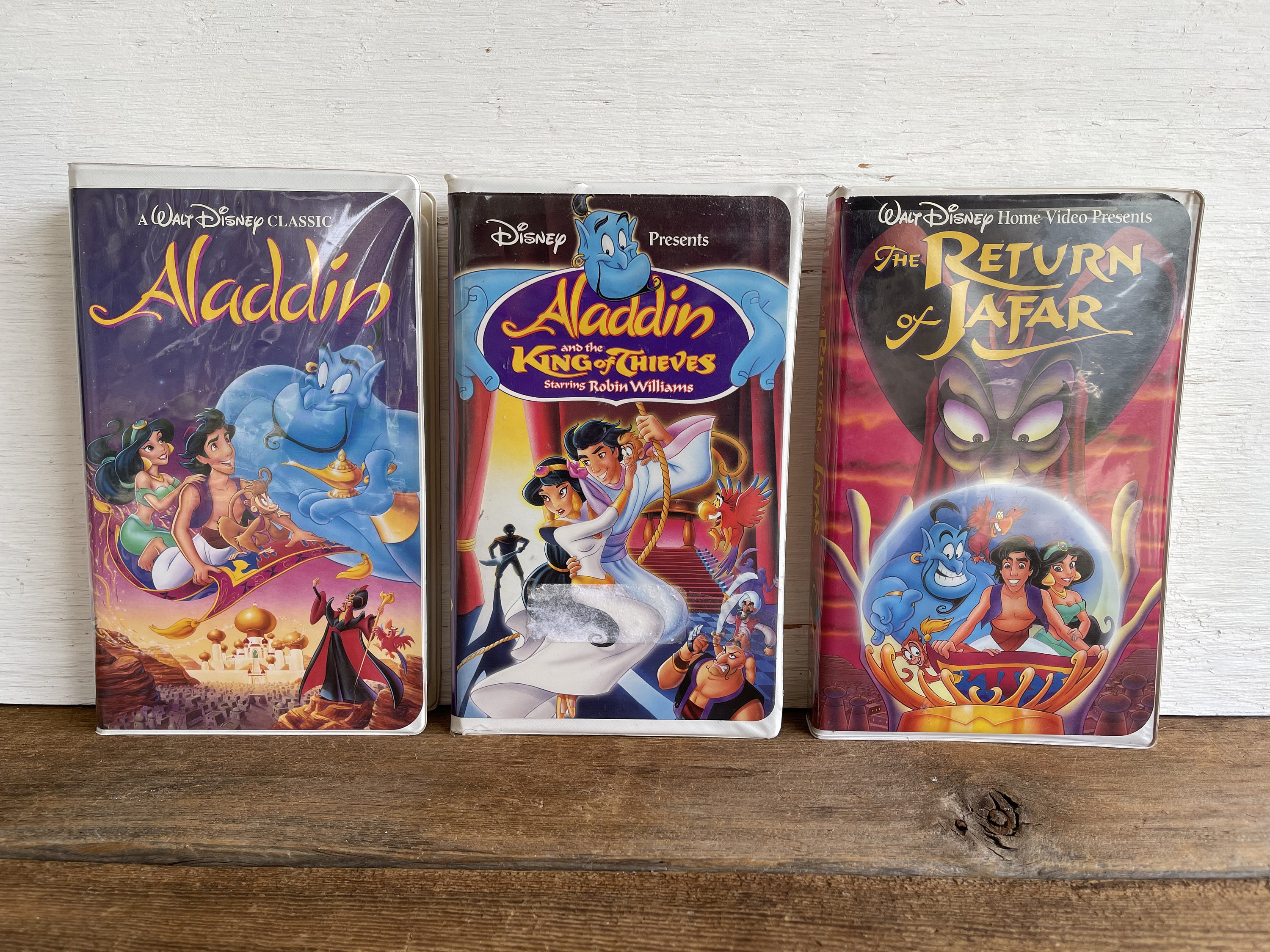 Vintage Aladdin VHS Movies // You Choose // Aladdin Aladdin & - Etsy Canada