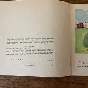 The Little Engine That Could: 1961 Soft Cover Book - Etsy