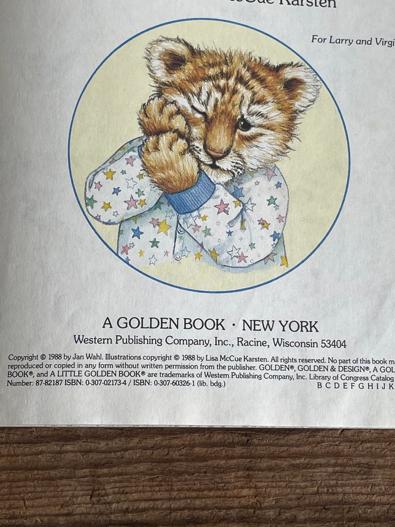 Timothy Tiger's Terrible Toothache // A Little Golden Book - Etsy