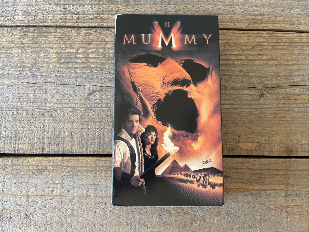 The Mummy VHS Movie // Brendan Fraser // 1999 Rated PG-13 - Etsy