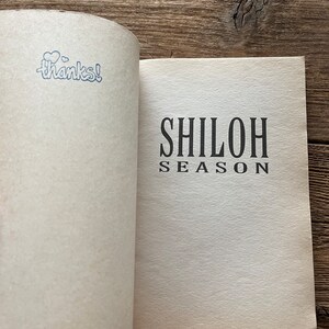 Shiloh Season // Phyllis Reynolds Naylor // 1998 - Etsy