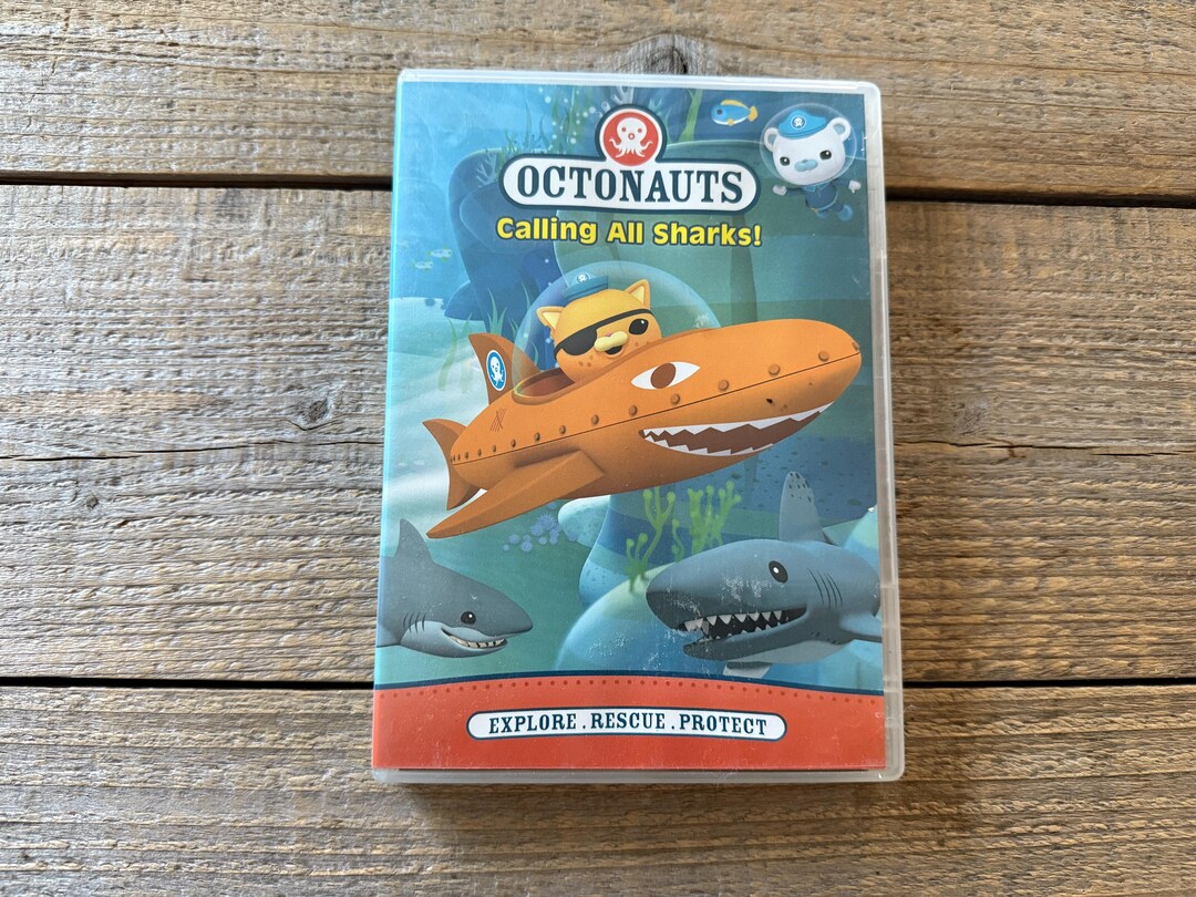 Octonauts DVD // Calling All Sharks! // Nick Jr Kids Show - Etsy