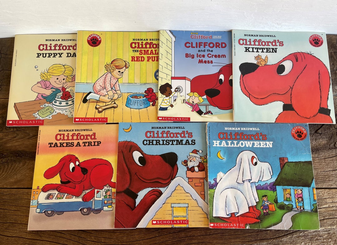 Clifford the Big Red Dog Books // Sold Individually // Norman Bridwell ...