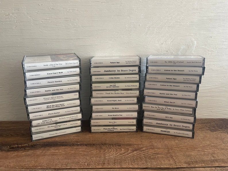 Vintage Scholastic Cassettes: Children's Read Along Tape - Etsy