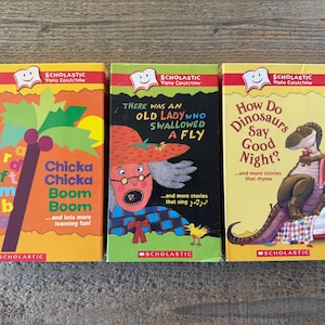 Scholastic Video Collection VHS Movies // Sold Individually // 1990's ...