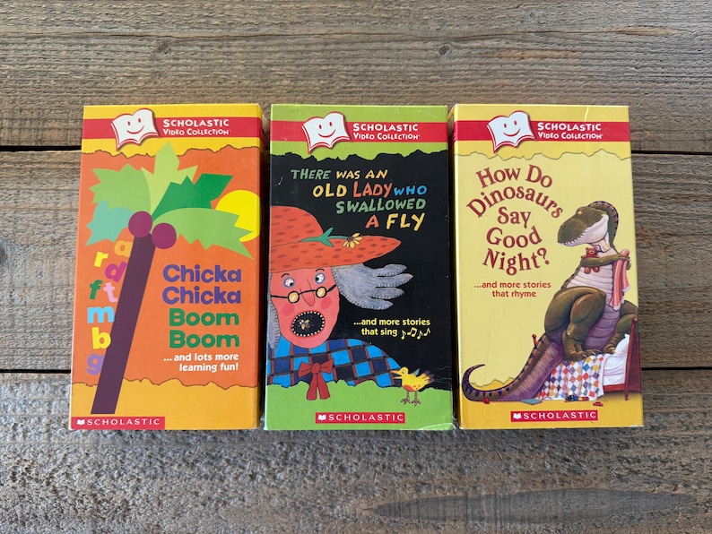 Scholastic Video Collection VHS Movies // Sold Individually // 1990's ...