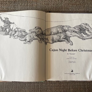 Cajun Night Before Christmas Book // by "trosclair" // Twelfth Printing ...