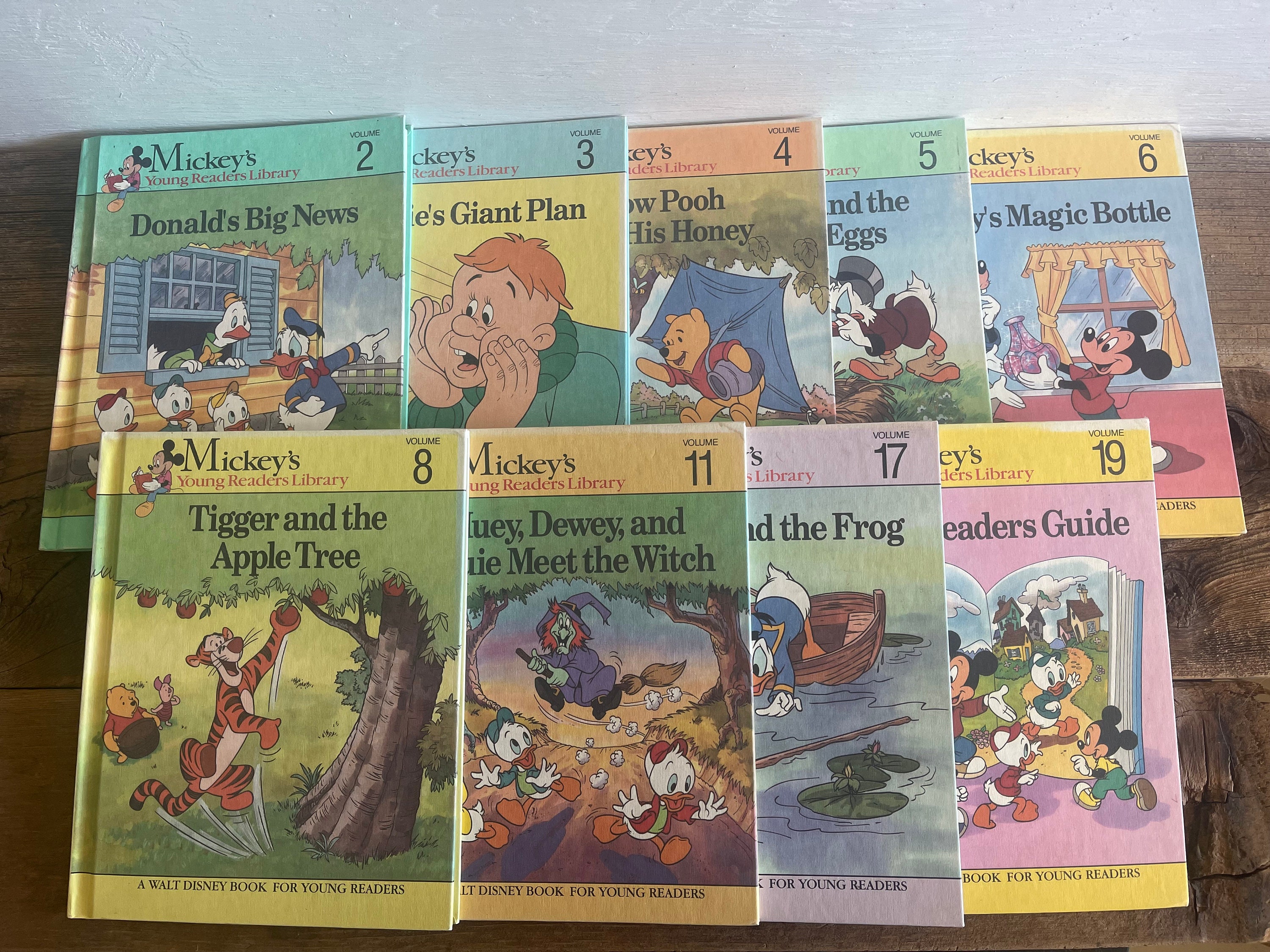 Mickey's Young Readers Library Books // You Choose // Walt - Etsy