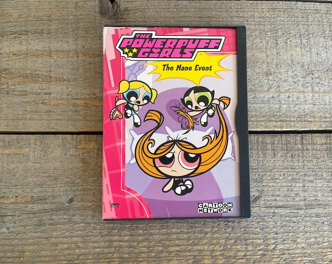 The Powerpuff Girls DVD // "the Mane Event" // 2001 // Cartoon Network ...