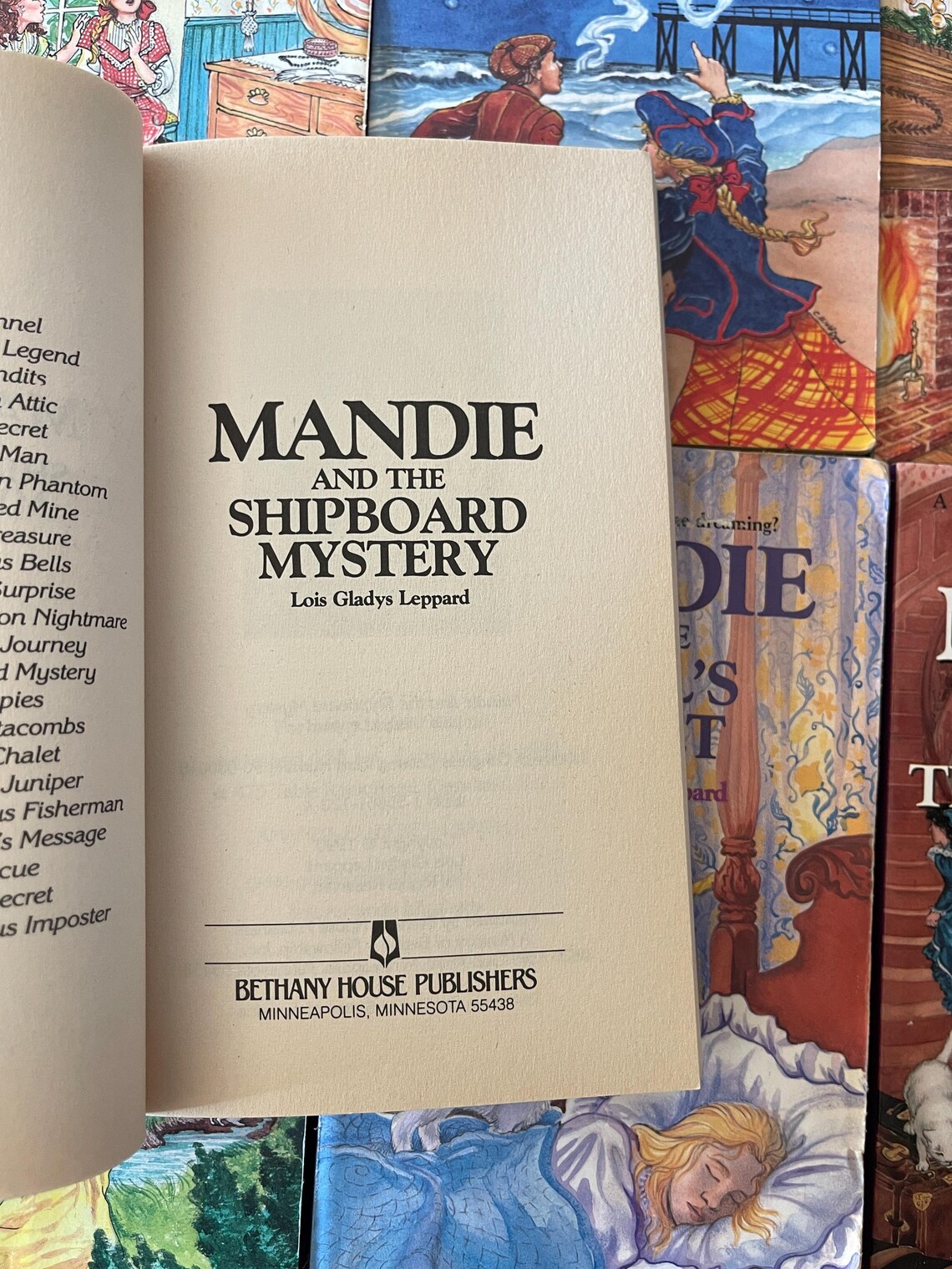 Vintage Mandie Series Books // Sold Individually // Lois Gladys Leppard ...