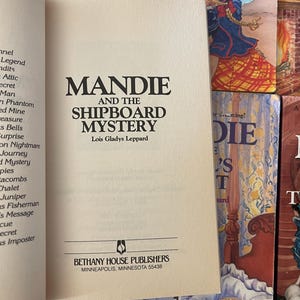 Vintage Mandie Series Books // Sold Individually // Lois Gladys Leppard ...