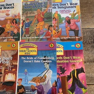 The Adventures of the Bailey School Kids Books // 1990's // You Choose ...
