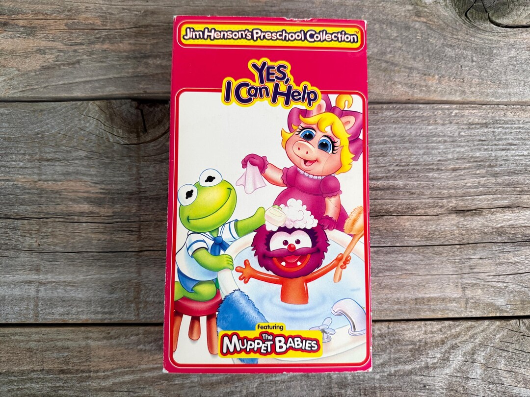 Yes I Can Help Featuring the Muppet Babies-vhs 1995 Jim Henson - Etsy