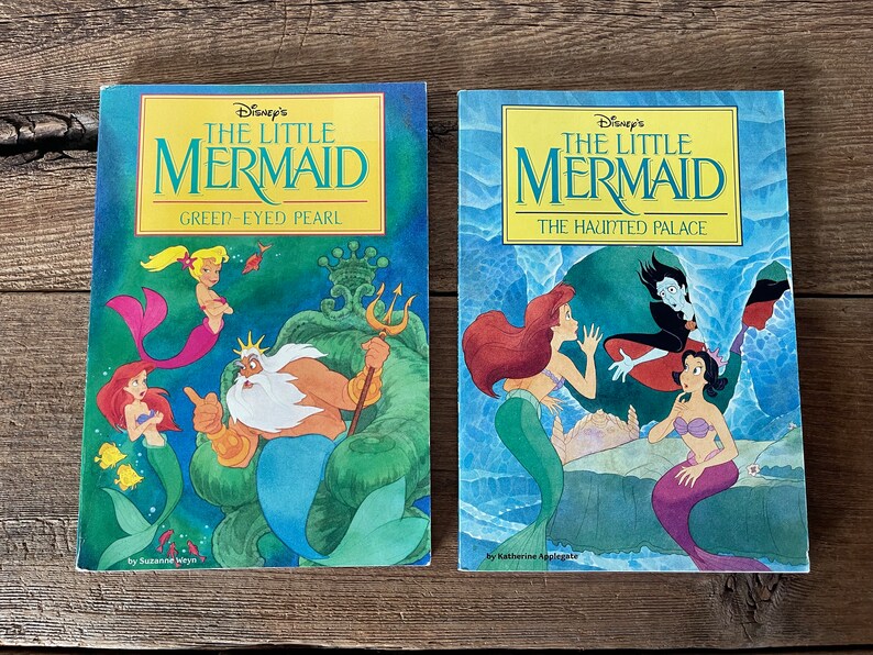 Disney's the Little Mermaid First Edition Chapter Books // - Etsy UK