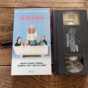Mermaids VHS Movie // Cher, Bob Hoskins, Winona Ryder, Christina Ricci ...