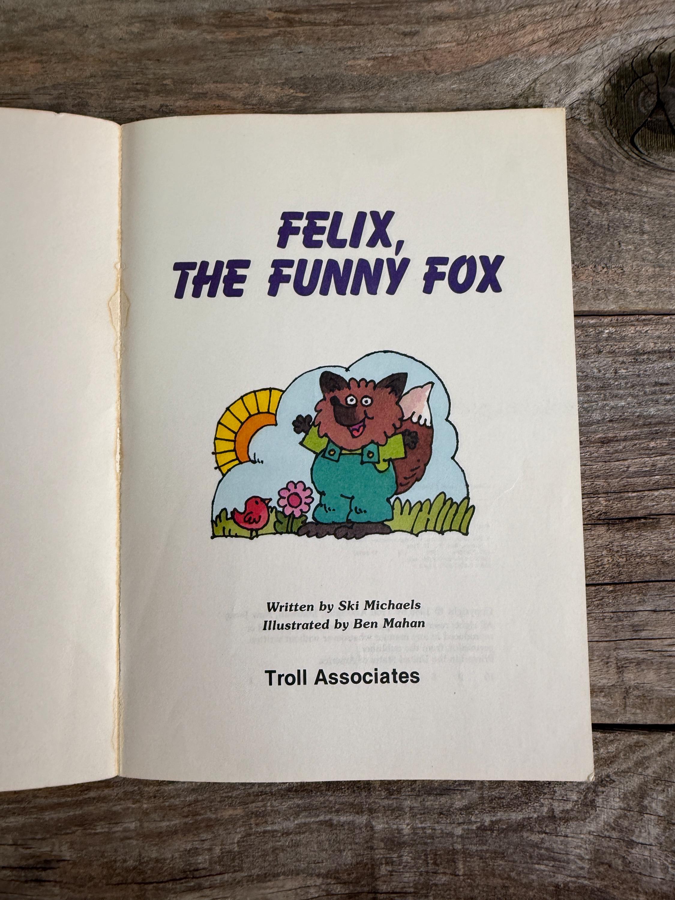 Felix, the Funny Fox, 1986 Troll Associates Book - Etsy