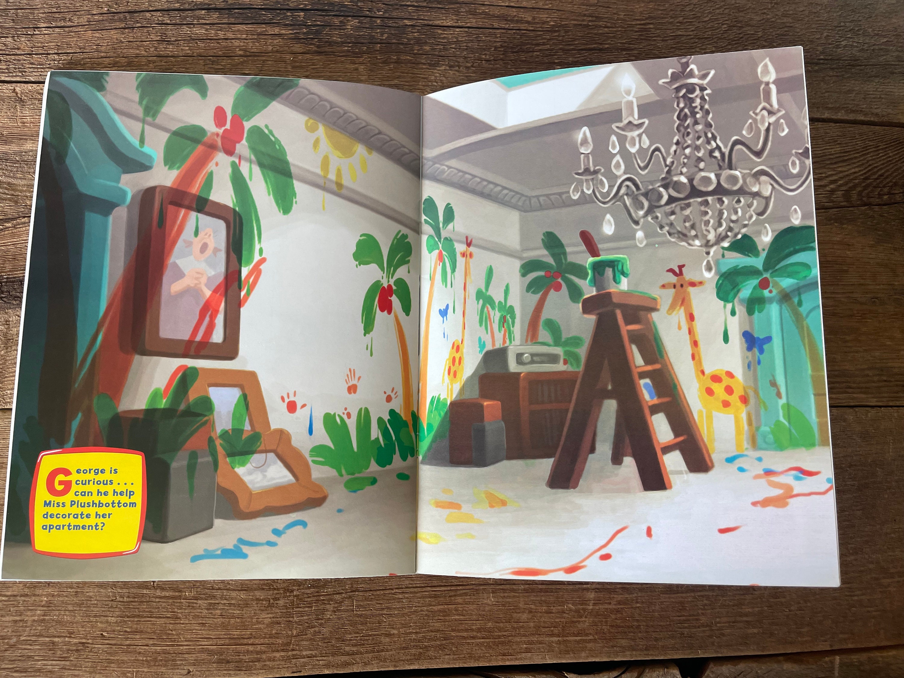 NEW Curious George Sticker Fun Book // Based on Books by - Etsy