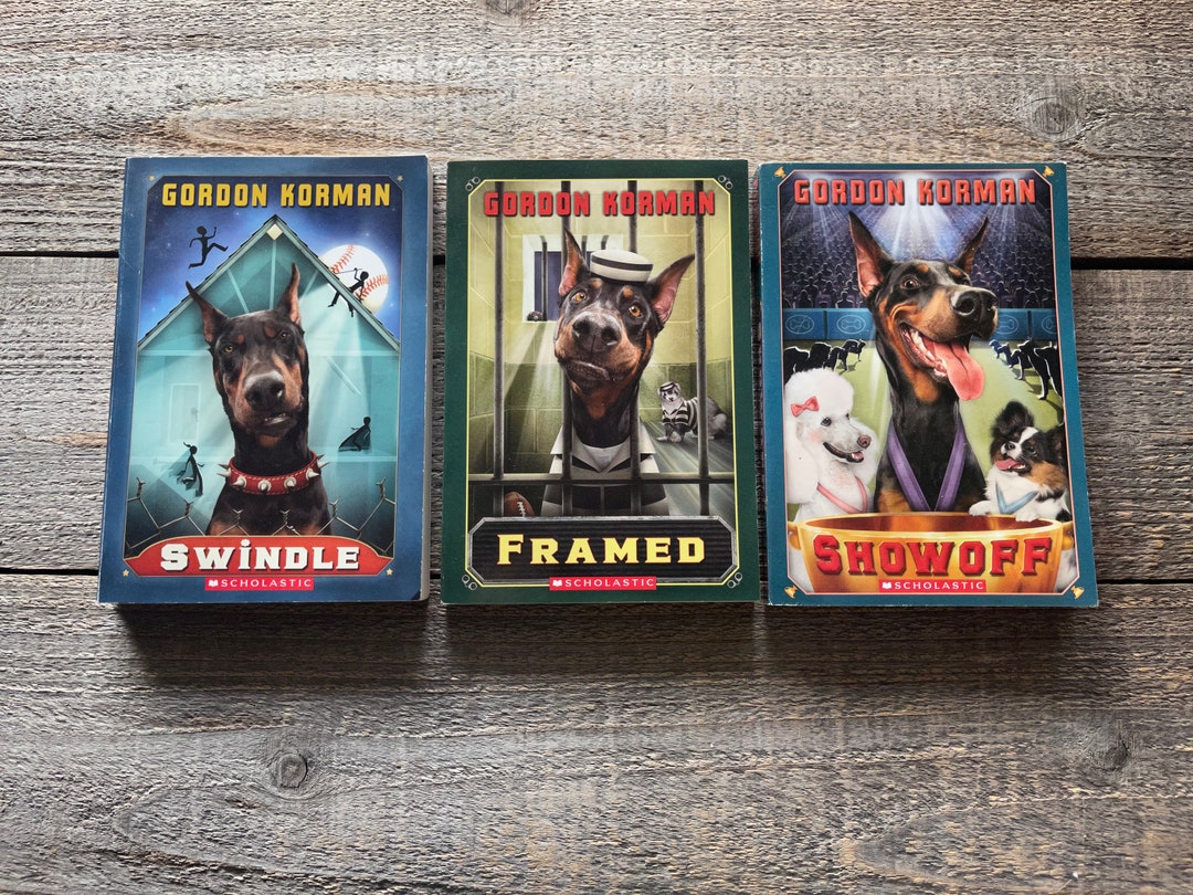 Gordon Korman Swindle Series Books // You Choose // Swindle, Framed ...