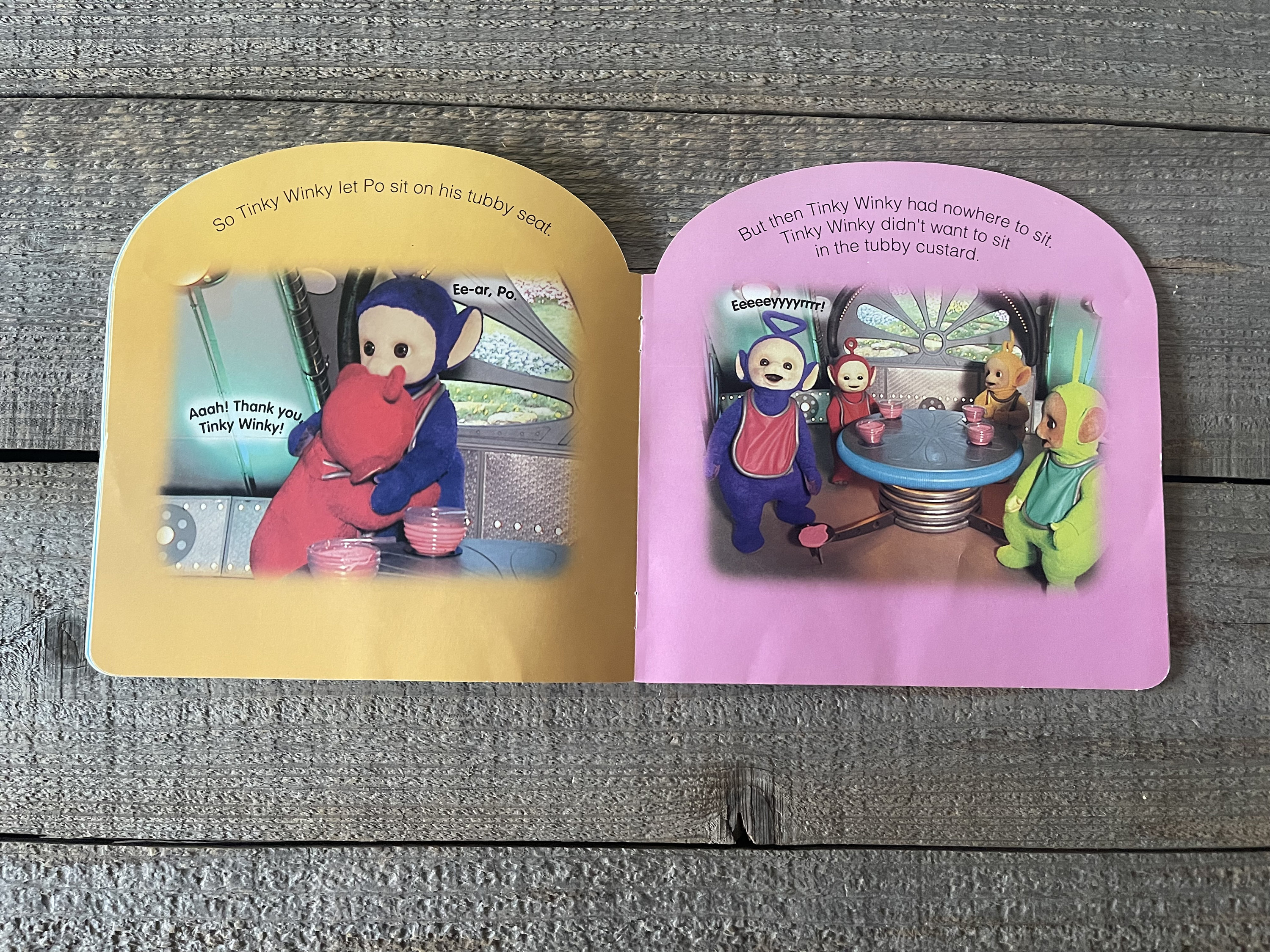 Vintage Teletubbies Book // Tubby Custard Mess // First Scholastic ...