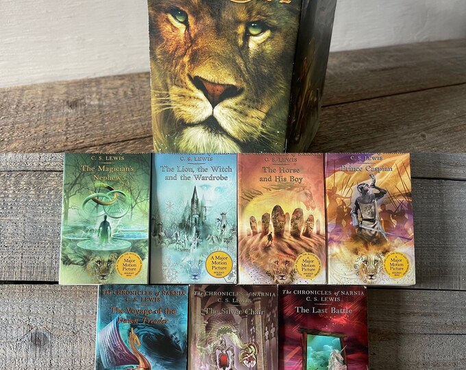 The Chronicles of Narnia Complete Boxed Set // Books 1-7 // C.S. Lewis ...