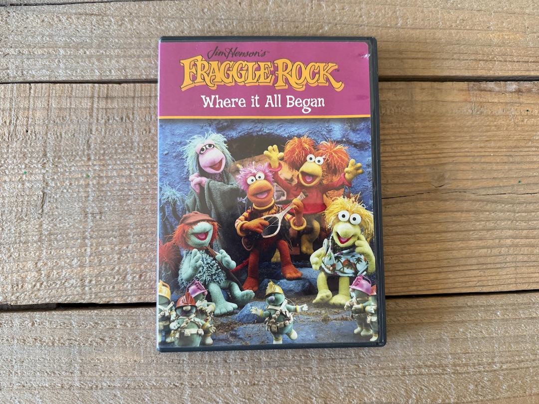 Fraggle Rock DVD Movie // Where It All Began // Jim Henson 2004 - Etsy