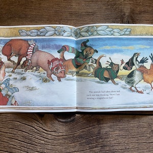 The Hat or the Mitten // Jan Brett // Vintage Book & Cassette Tape Set ...