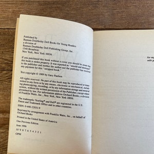 The Winter Room by Gary Paulsen // Yearling Newbery // 1996 - Etsy