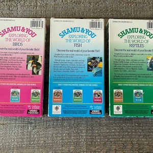 Shamu & You VHS Movies: Sea World Animal Education - You Choose - Etsy