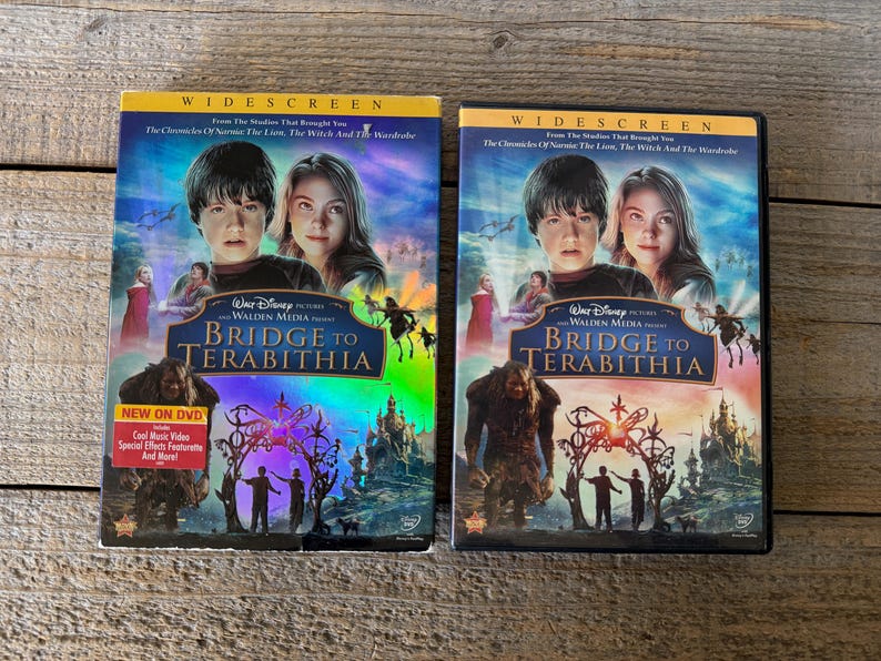 Bridge to Terabithia DVD // Walt Disney // Wide Screen DVD With Case ...