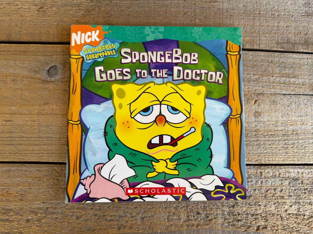 Spongebob Goes to the Doctor // Spongebob Squarepants Book // 2006 ...