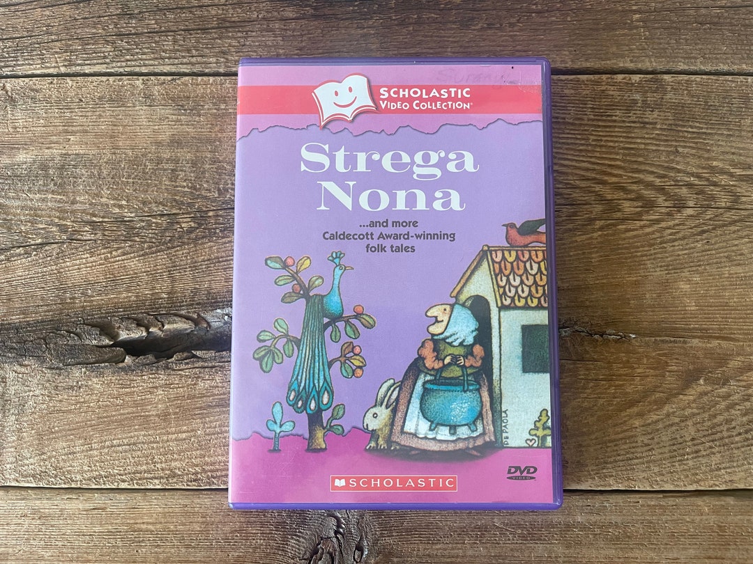 Strega Nona by Tomie Depaola DVD // Scholastic Books // 2004 - Etsy