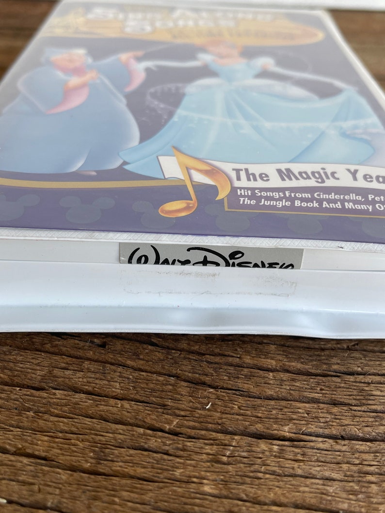 Disney Sing Along Songs the Magic Years // - Etsy