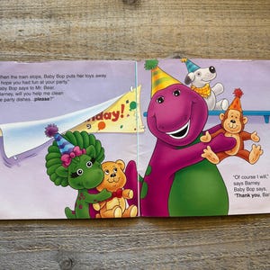 Barney Says, "please and Thank You" Children's Book // 1994 // Stephen ...