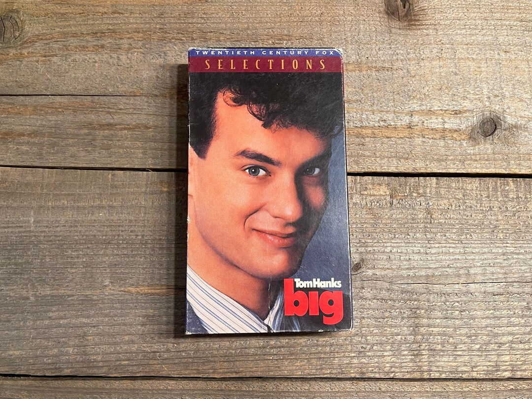Big (VHS, 1988) Tom Hanks, Josh Baskin // Twentieth Century Fox // Good ...