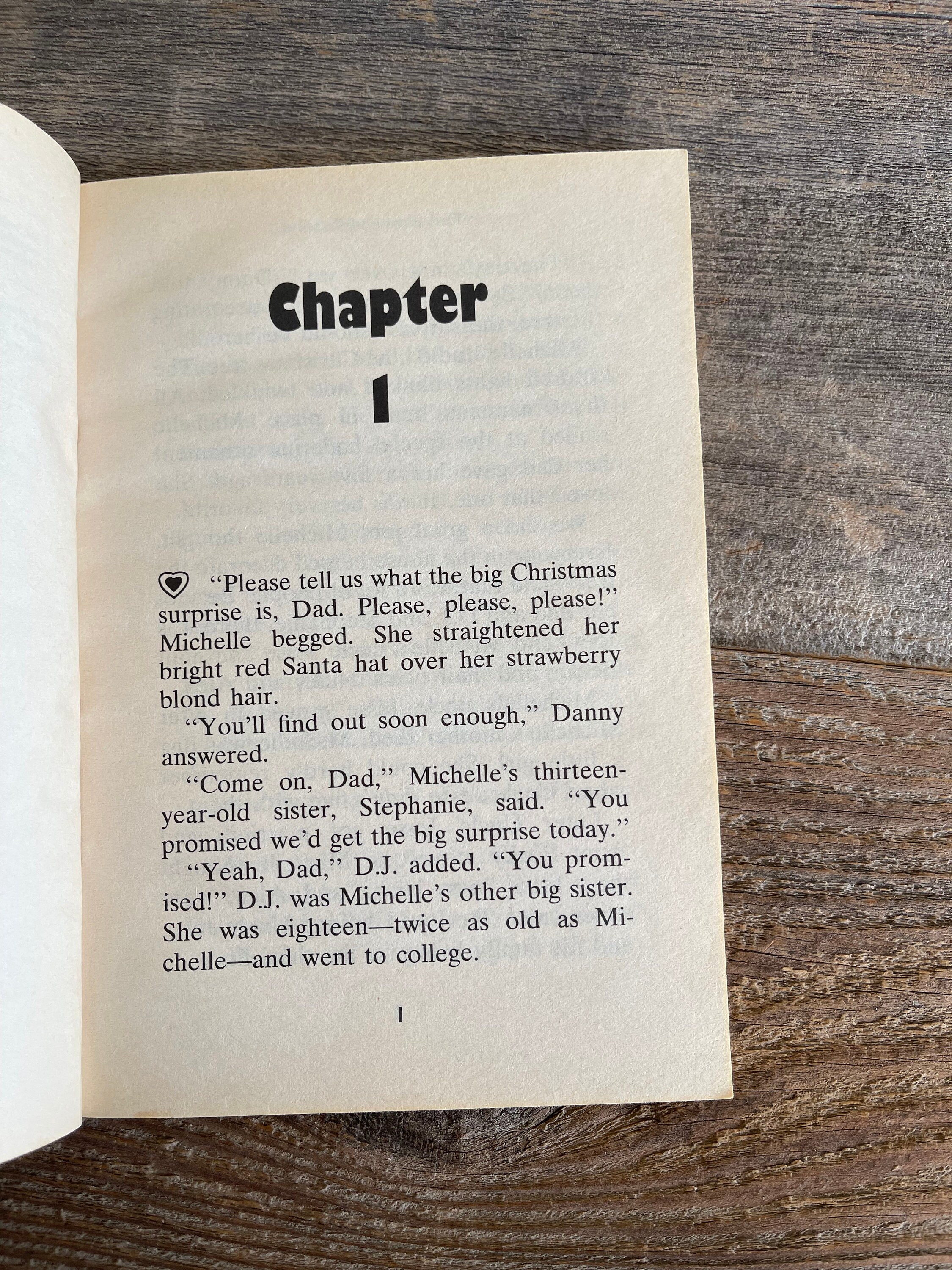 Vintage Full House Book // Michelle // My Ho-ho-horrible - Etsy