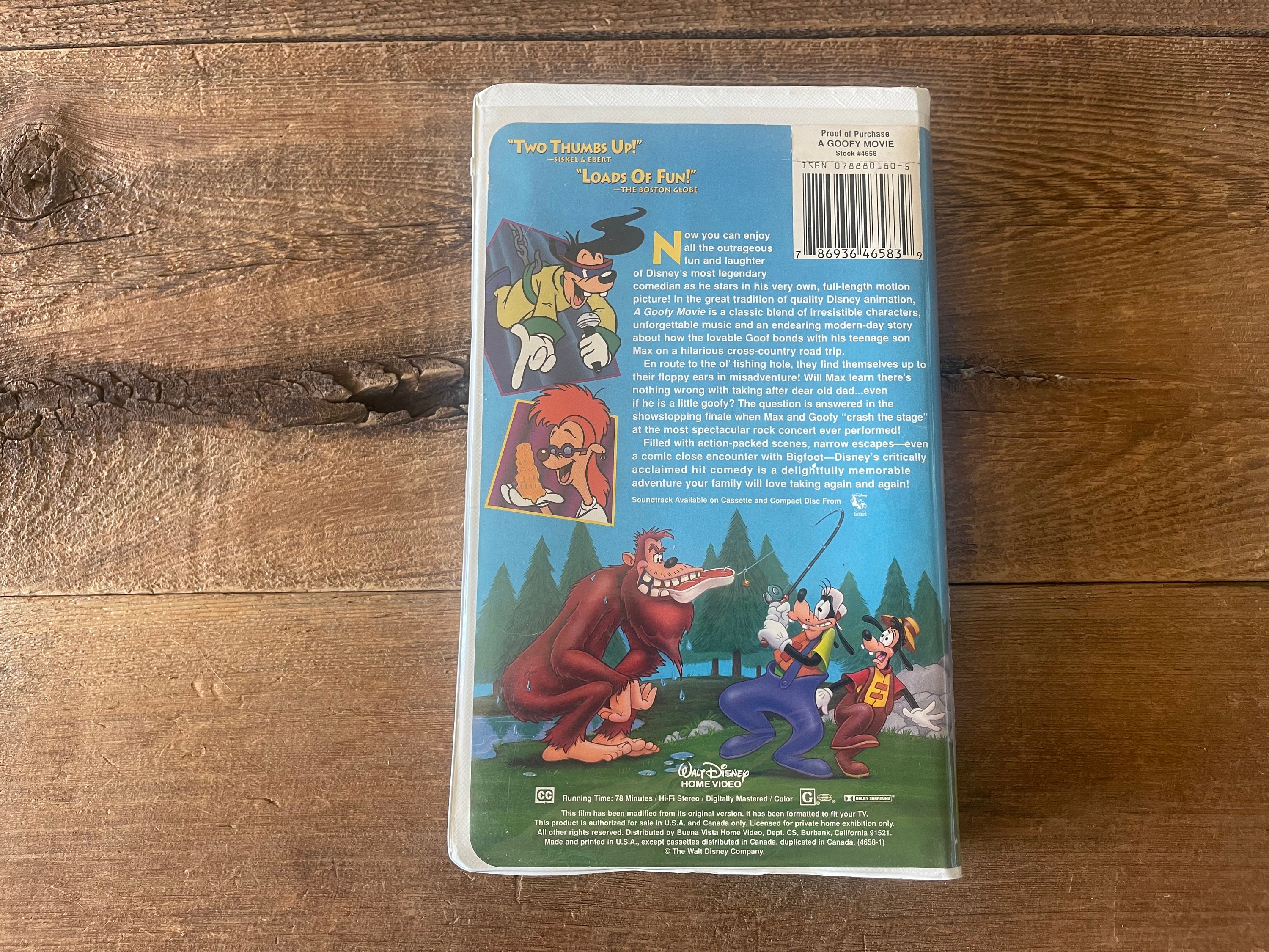 A Goofy Movie // Vintage VHS // Excellent Condition - Etsy Australia
