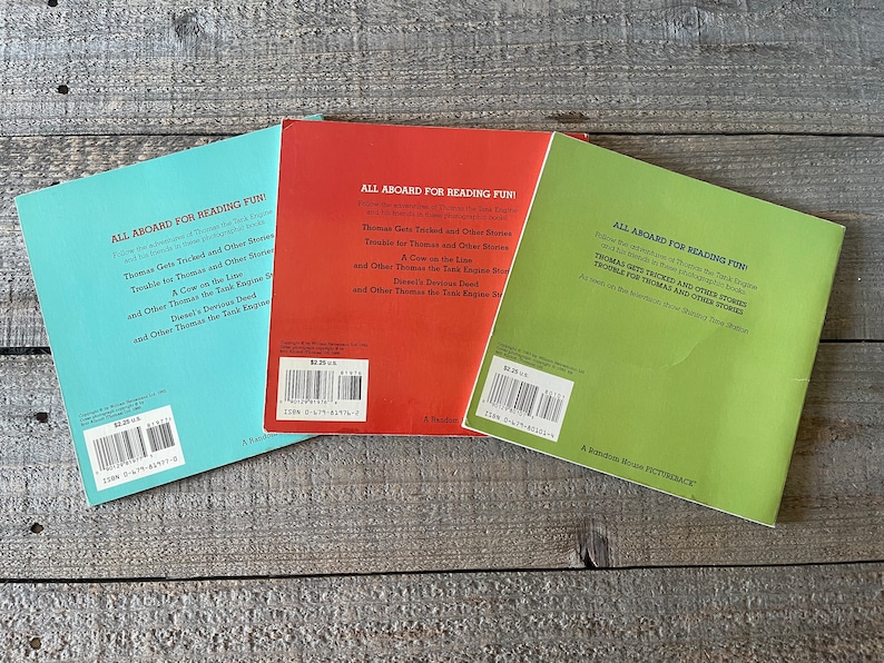 Vintage Thomas the Train Books // You Choose // 1990's Random House ...