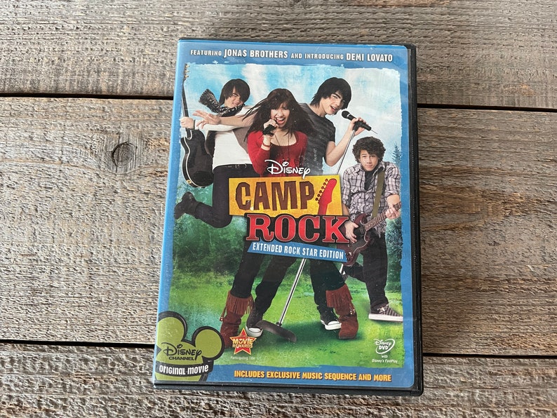Camp Rock DVD // Extended Rock Star Edition // Disney Channel Original ...