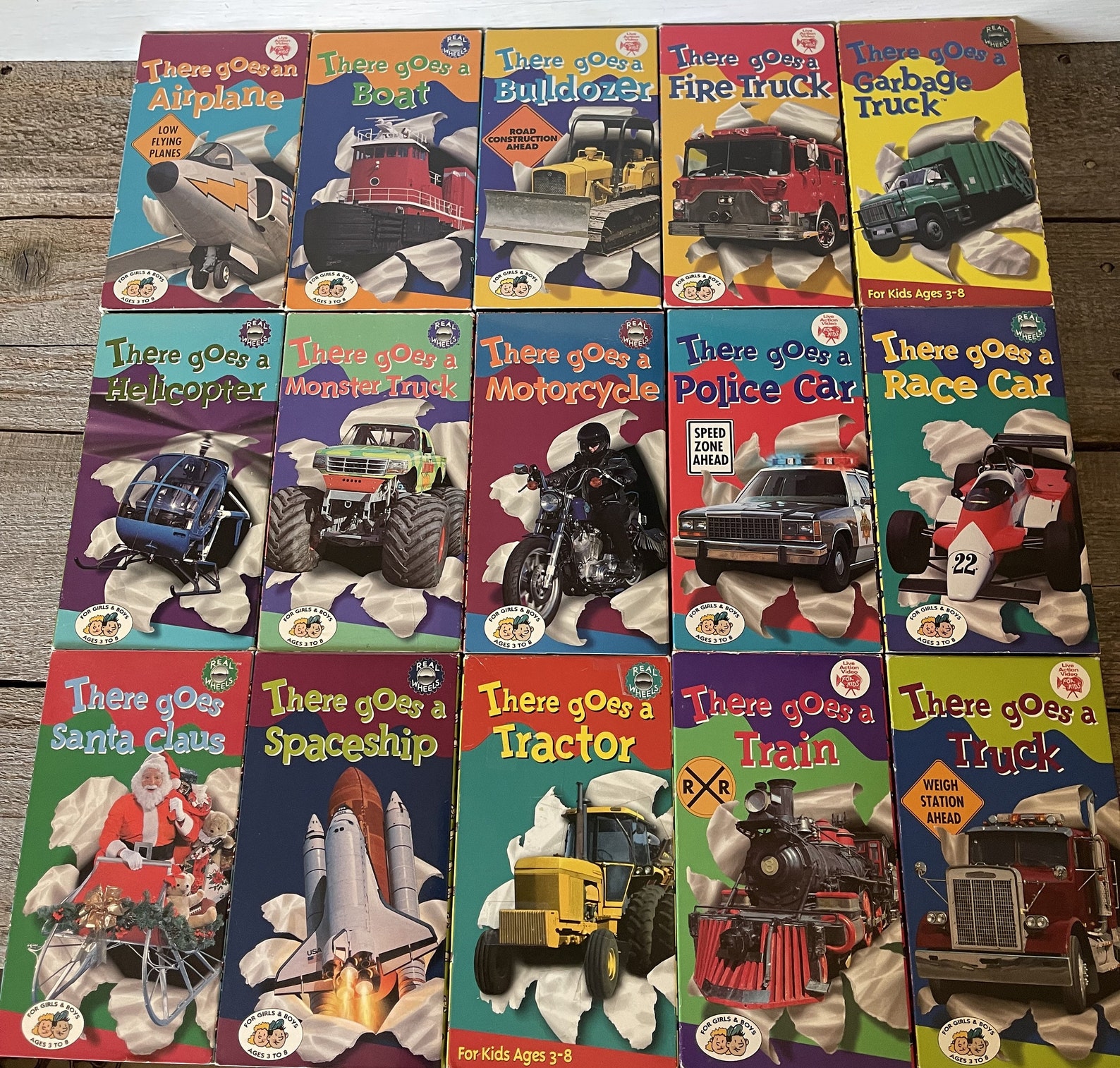 Transportation VHS Movies // You Choose // there Goes A... // Real ...