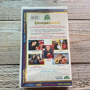 Elmopalooza! VHS Movie // 1998 Sesame Street 30 Year Anniversary ...