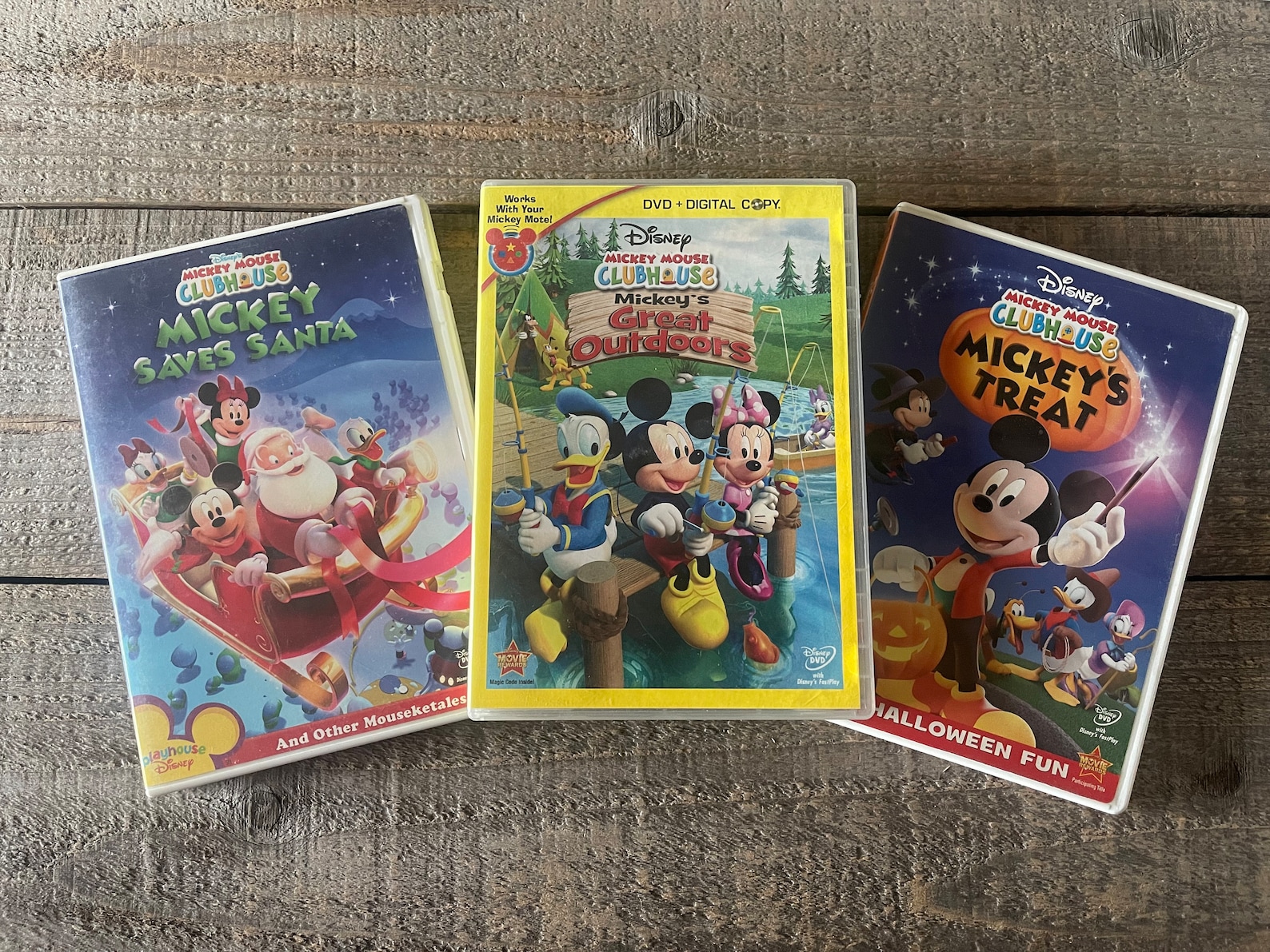 Mickey Mouse Clubhouse Dvds // You Choose // Mouseketeers // Walt ...