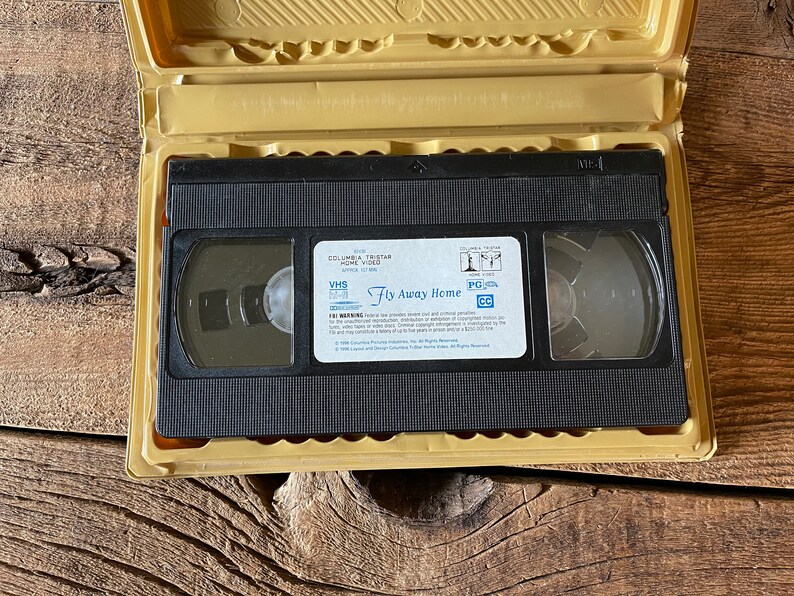 Vintage VHS Movie, "fly Away Home" Featuring Jeff Daniels and Anna ...