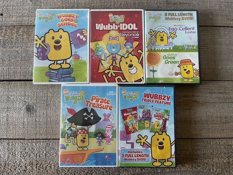 Wow Wow Wubbzy Dvds // Sold Individually // Nick Jr Show // Good ...