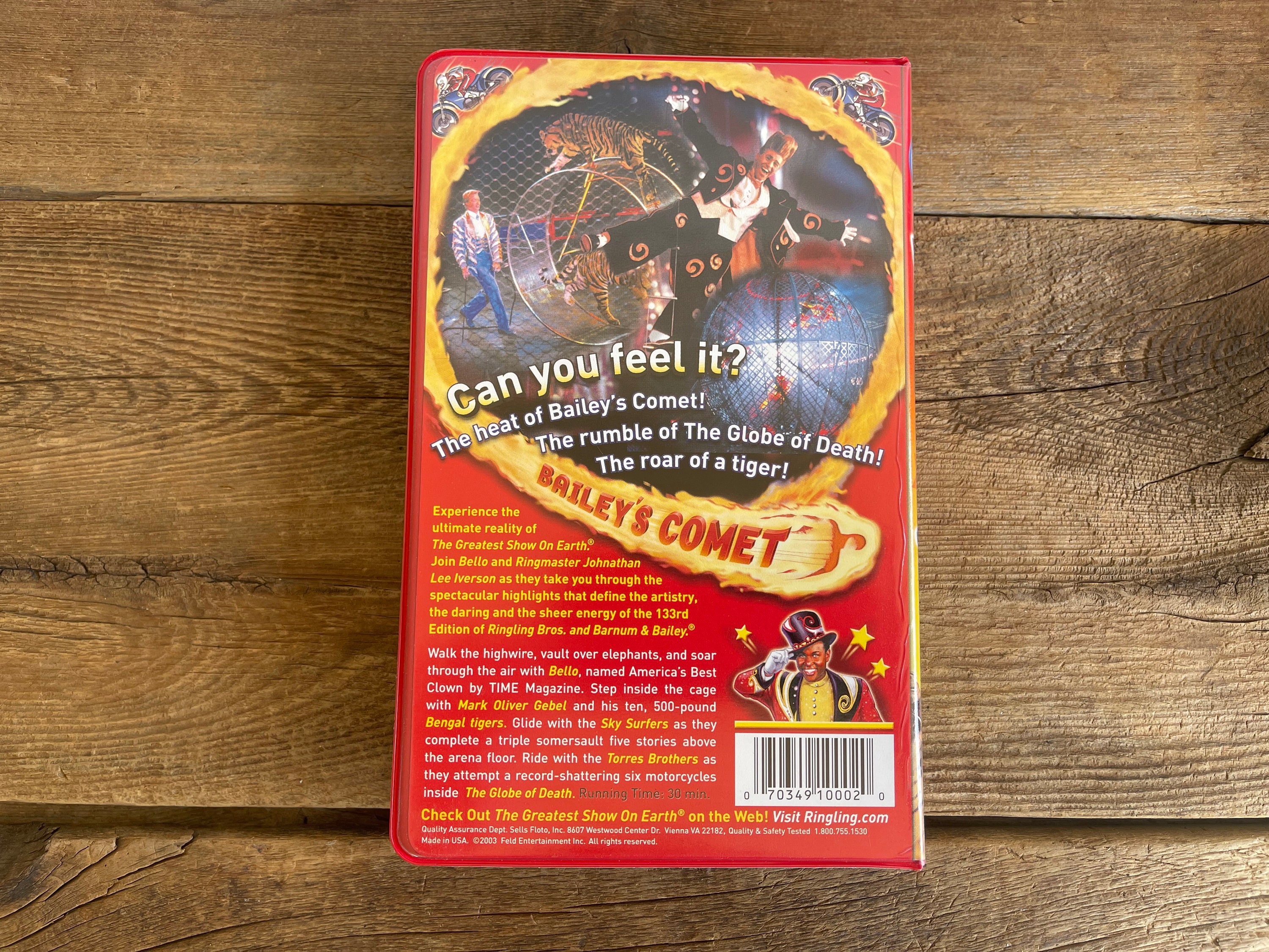 Ringling Bros and Barnum & Bailey Circus VHS Movie // the - Etsy Finland
