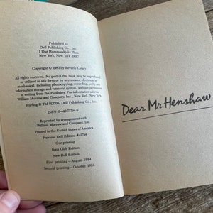 1970's & 1980's Vintage Beverly Cleary Books // You Choose // Ramona ...