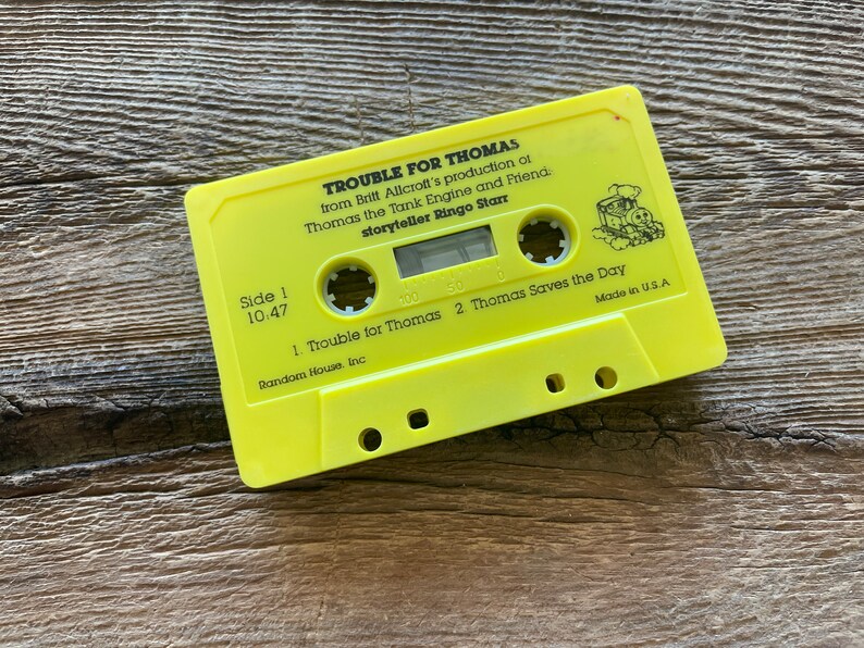 Thomas the Tank Engine Book & Cassette Tape // Trouble for - Etsy