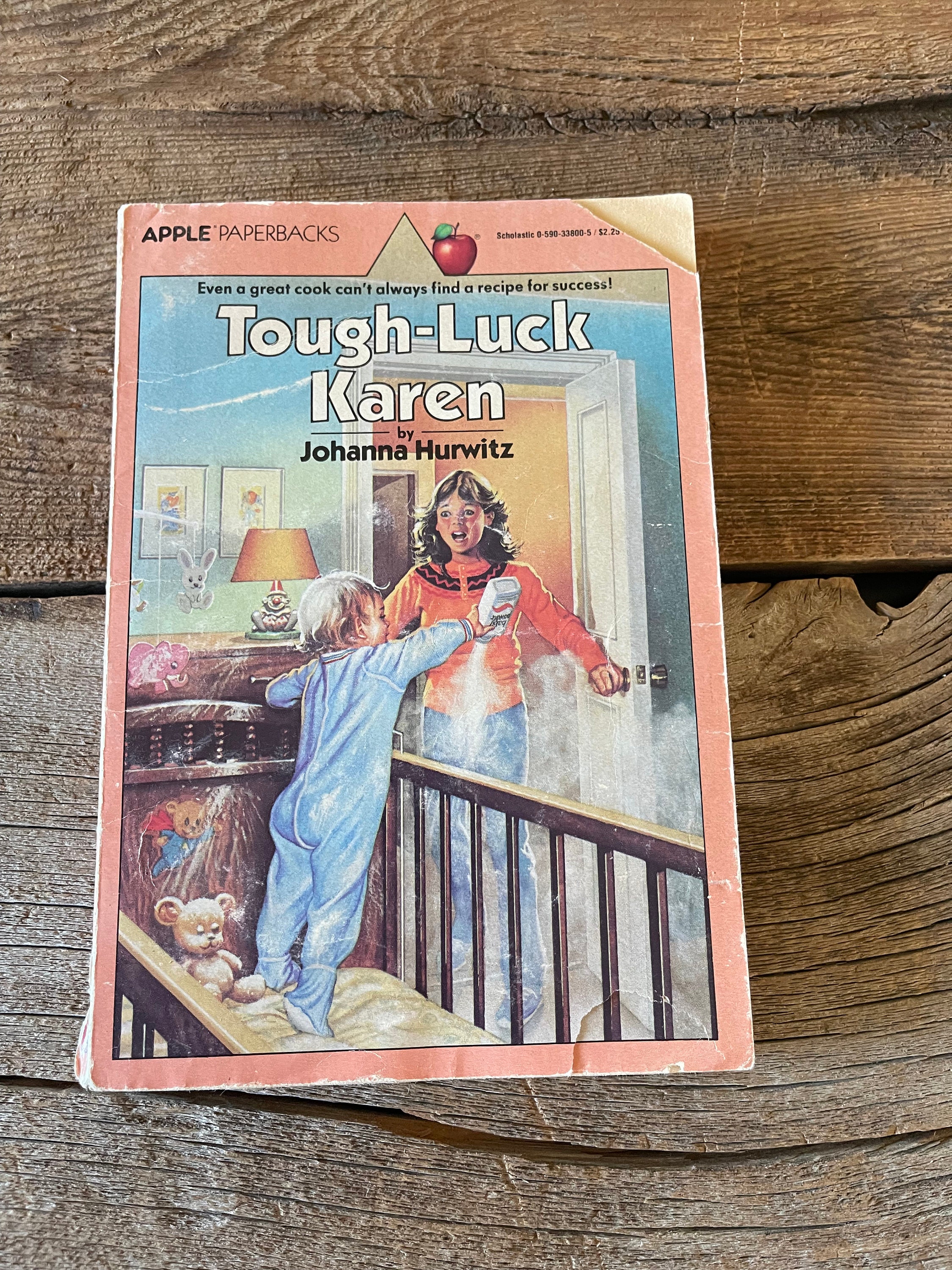 Tough-luck Karen by Johanna Hurwitz // 1982 Young Adult Book - Etsy